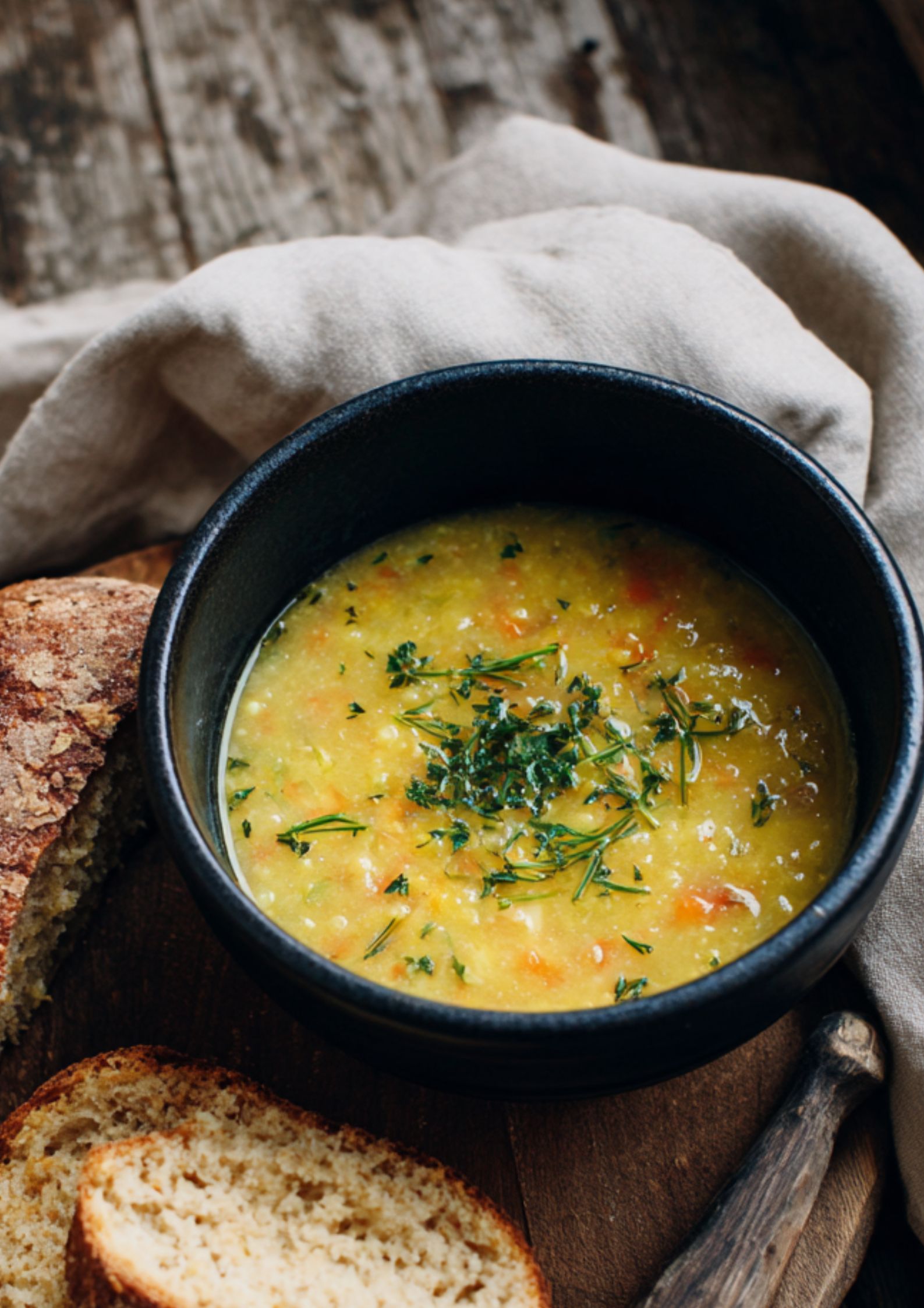 Pioneer Woman Split Pea Soup - Chef Imen