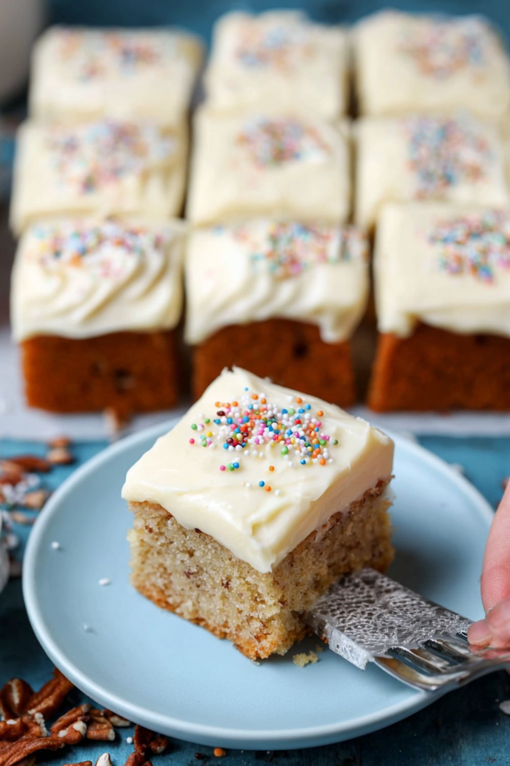 Pioneer Woman Texas Sheet Cake with Vanilla Bean Frosting Recipe - Chef ...
