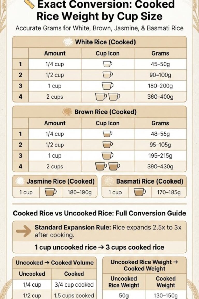 How Many Grams of Cooked Rice in a Cup? (Full Detailed Guide) - Chef Imen